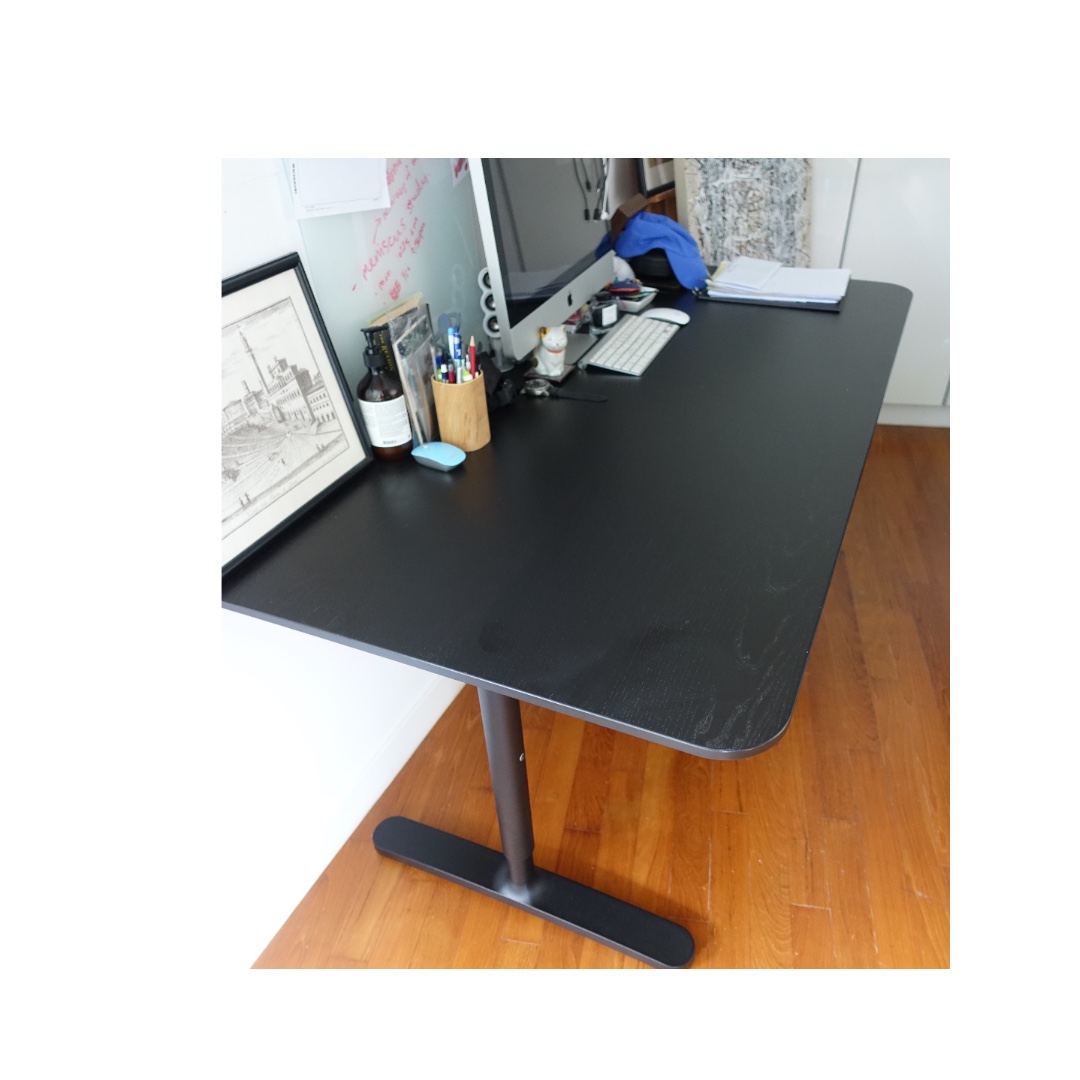 IKEA BEKANT STUDY TABLE 160 X 80 CM, Furniture & Home Living, Furniture ...