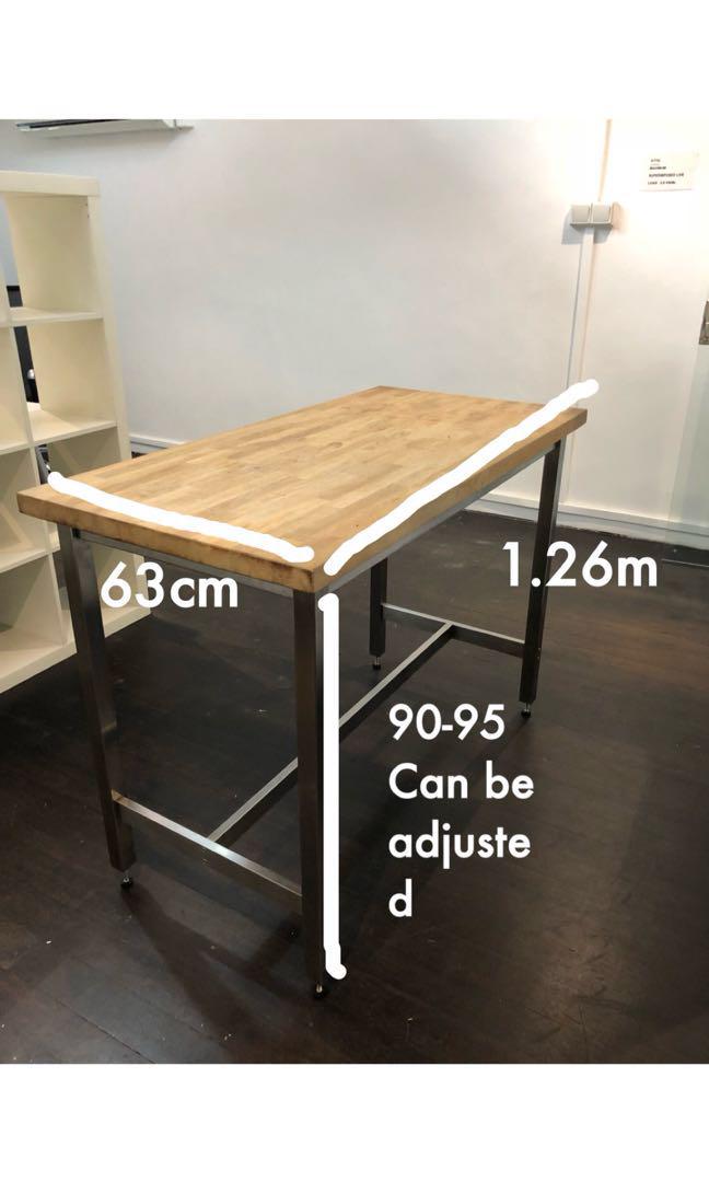 Ikea High table / Bar table for free, Furniture & Home Living ...