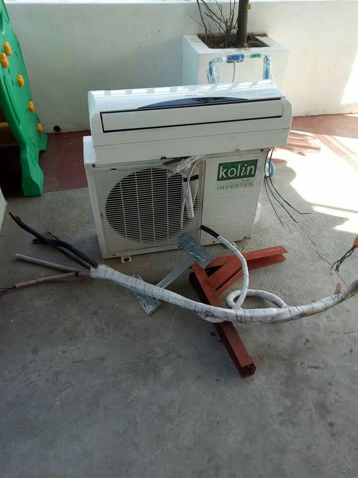 Kolin split type inverter 1.5hp, TV & Home Appliances, Kitchen ...