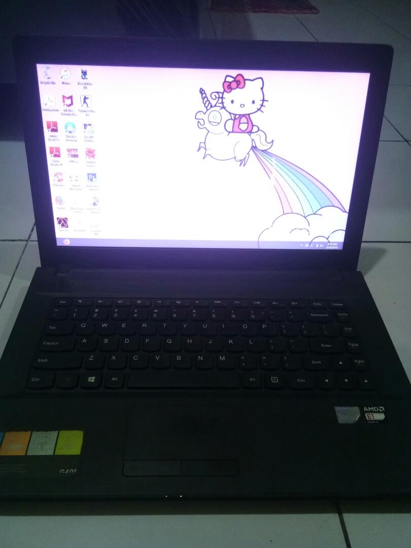 Laptop Lenovo G405 Amd E1, Elektronik, Komputer, Desktop di Carousell