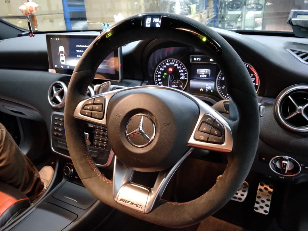 Mercedes AMG LED Steering Wheels, Car Accessories, Accessories on Carousell