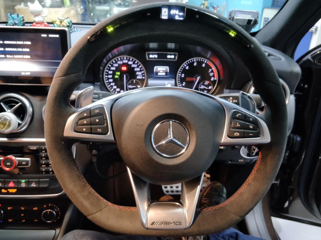 Mercedes AMG LED Steering Wheels, Car Accessories, Accessories on Carousell