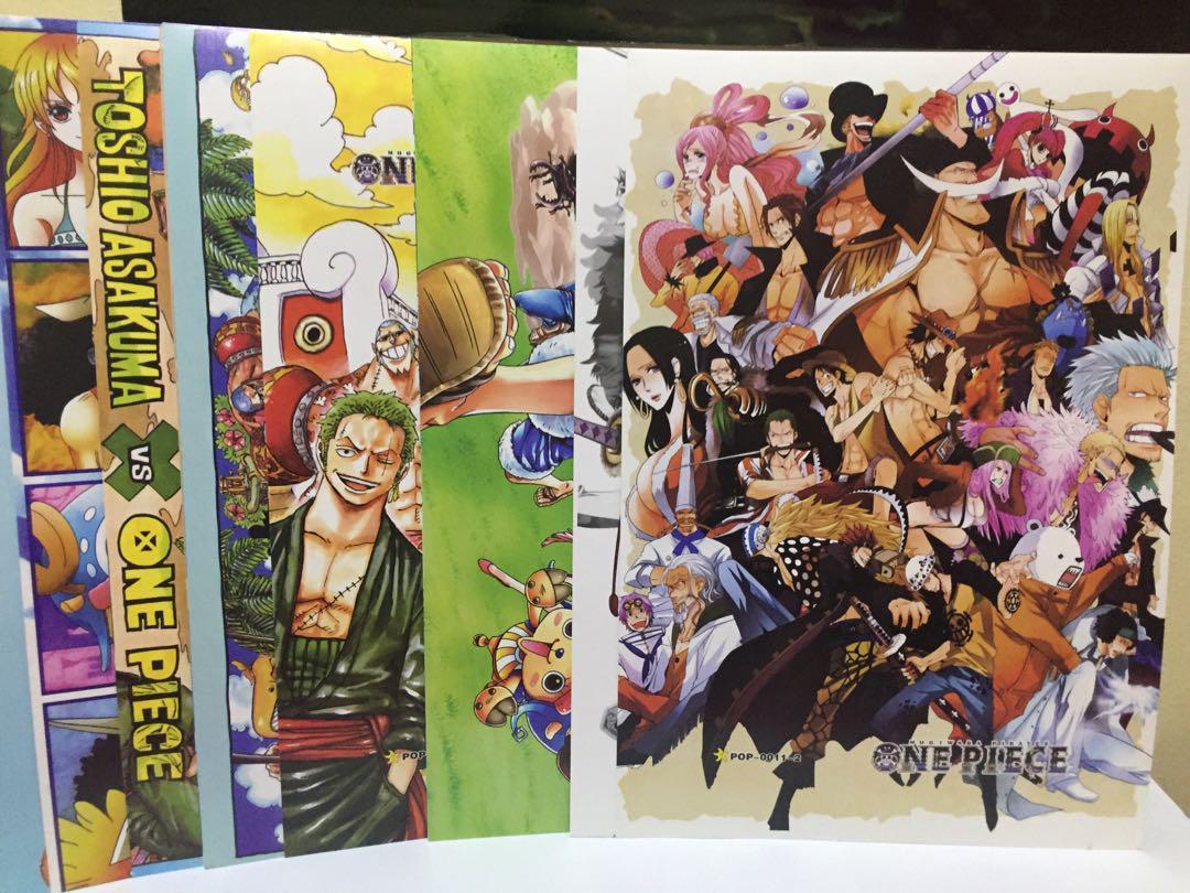 ONE PIECE COMIC ALLEY POSTER SETS, Hobbies & Toys, Memorabilia ...