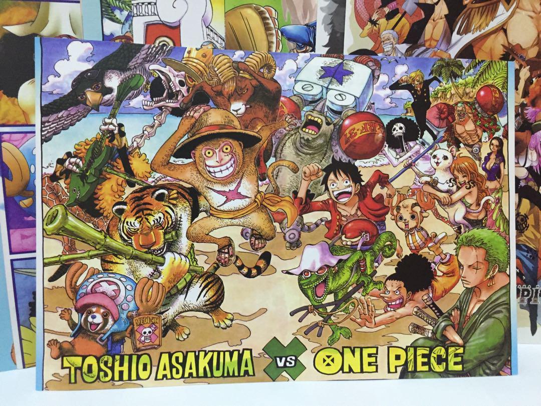 ONE PIECE COMIC ALLEY POSTER SETS, Hobbies & Toys, Memorabilia ...