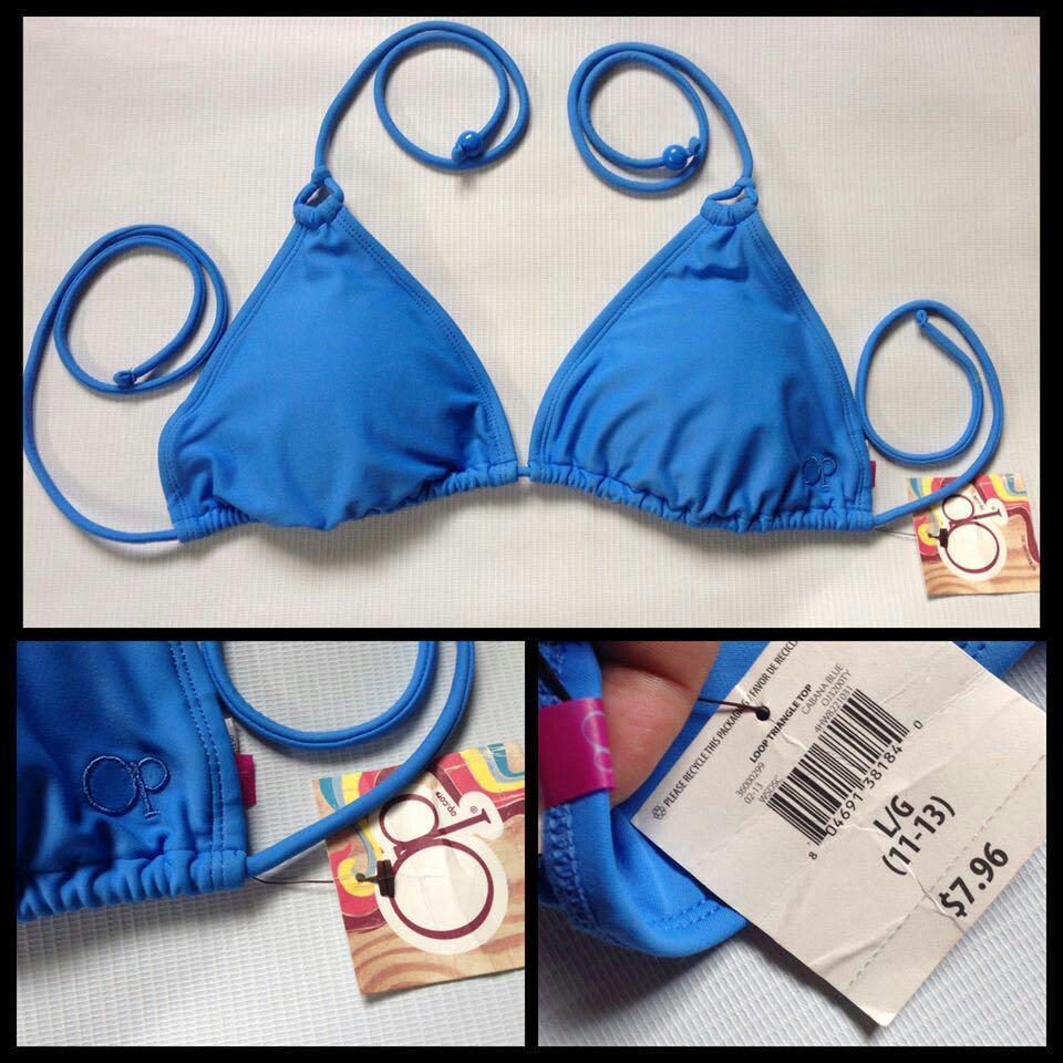 OP TRIANGLE BIKINI TOP, Women's Fashion, Tops, Sleeveless on Carousell