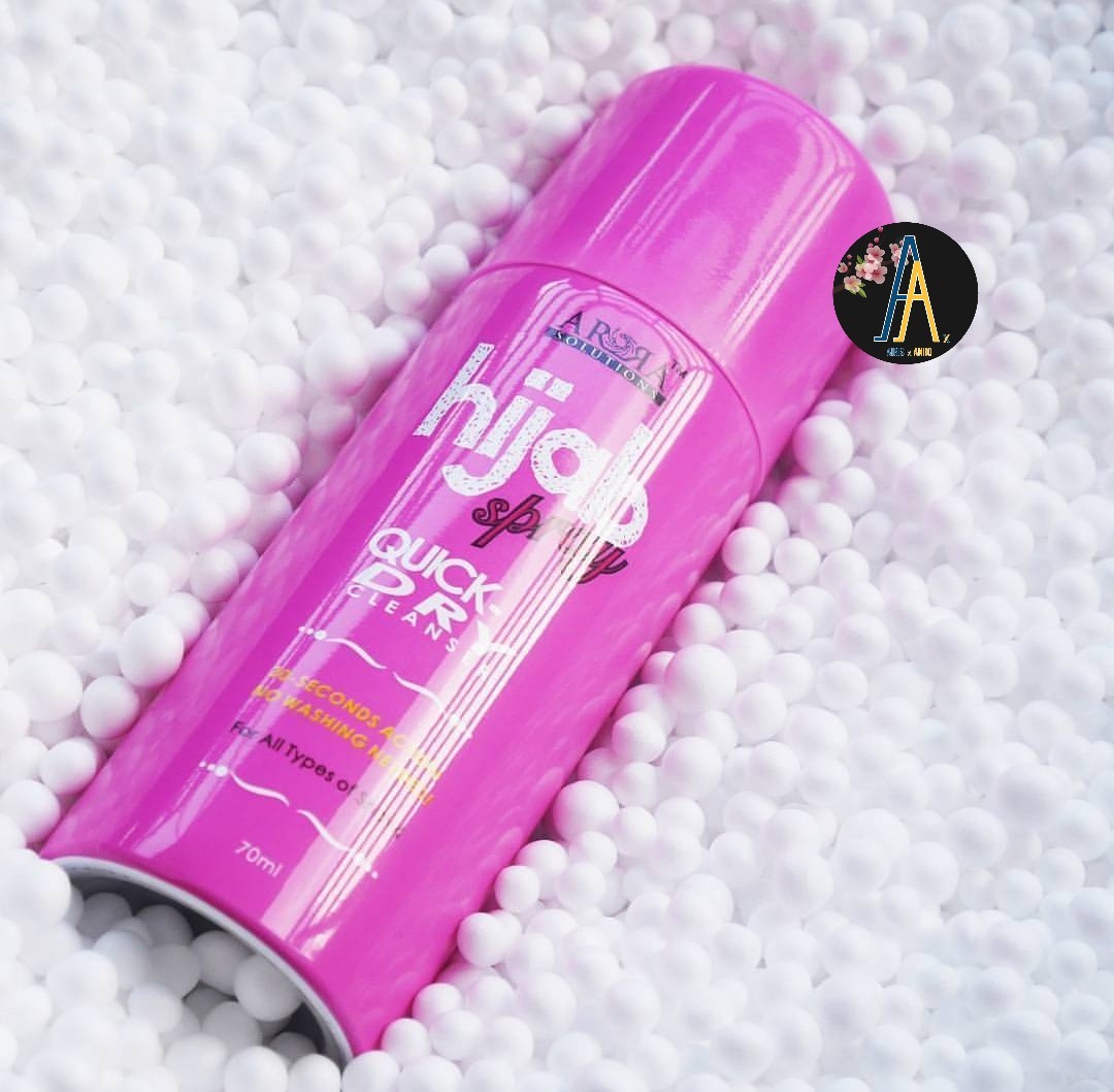 Pocket hijab spray / stain remover, Women's Fashion, Muslimah Fashion ...