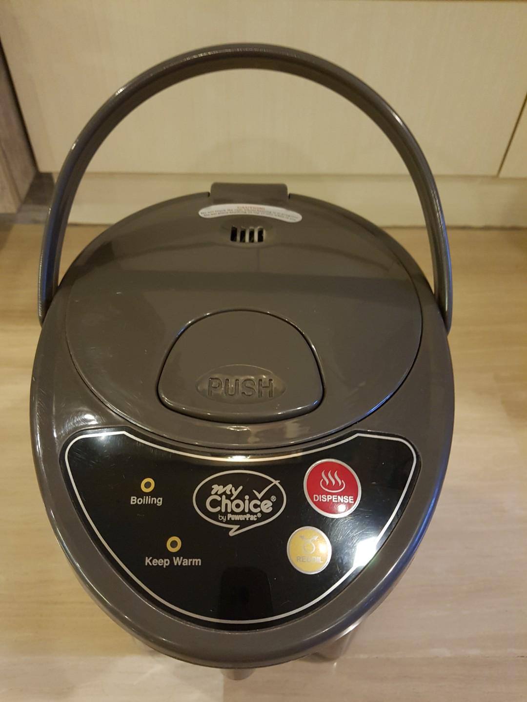 PowerPac Electric Hot Pot 3.3 Litres, TV & Home Appliances, Kitchen ...