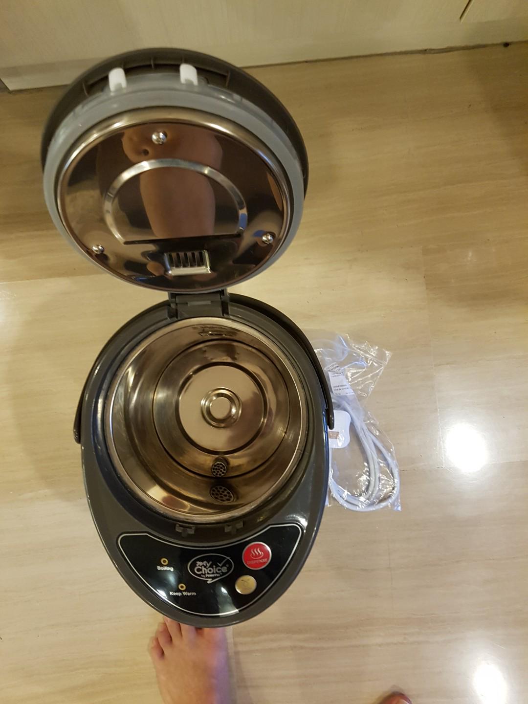 PowerPac Electric Hot Pot 3.3 Litres, TV & Home Appliances, Kitchen ...