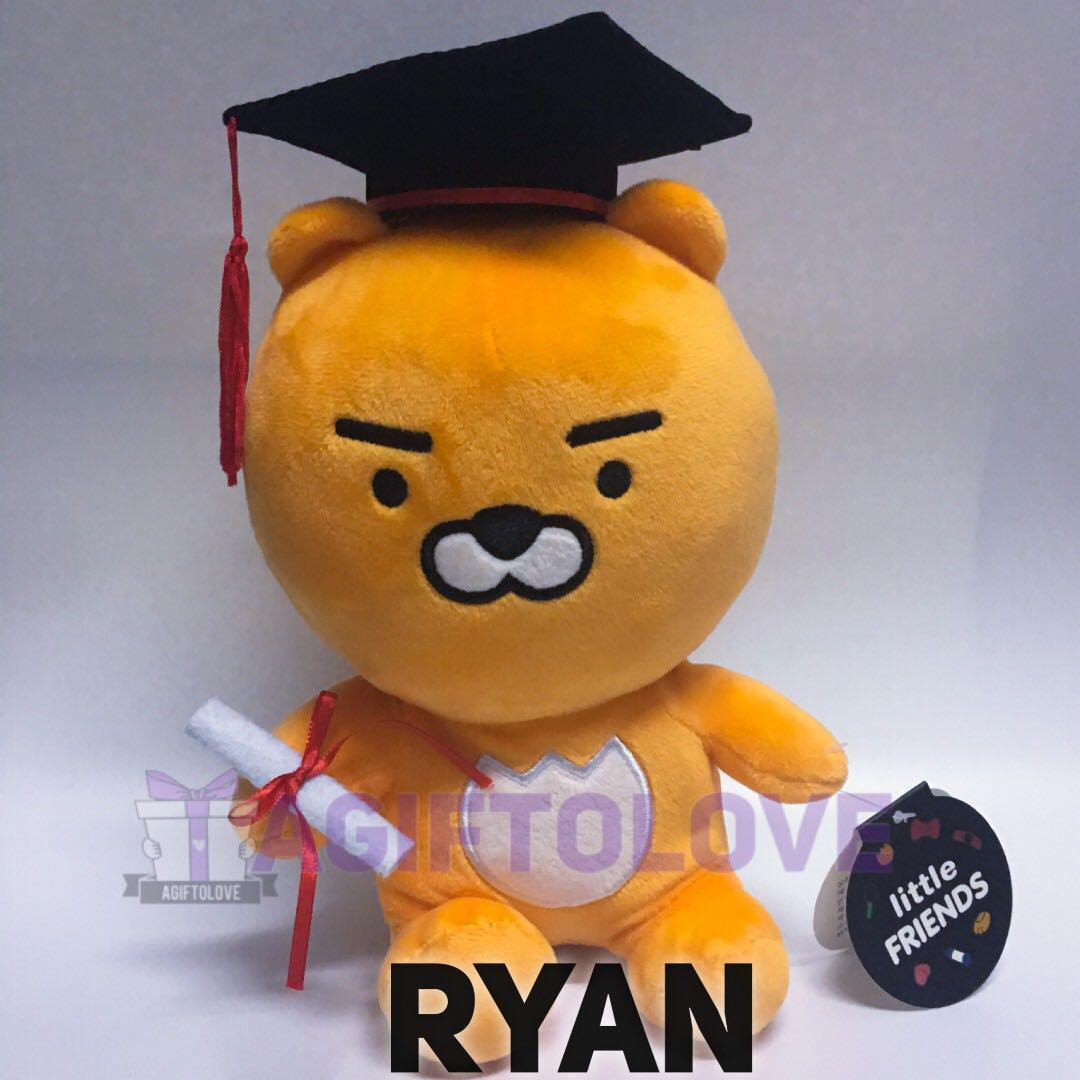 Ryan Graduation Plush Kakao Gift Set, Hobbies & Toys, Toys & Games on ...