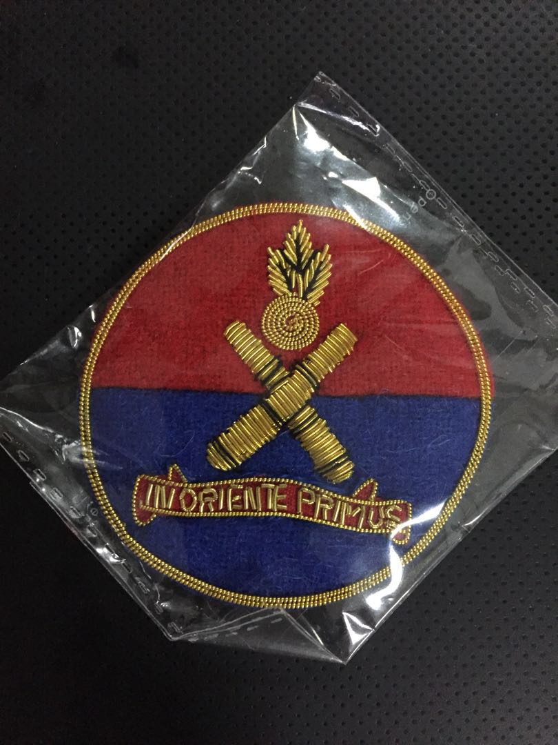 SAF OCS Sword Case Badge - Artillery, Hobbies & Toys, Memorabilia ...