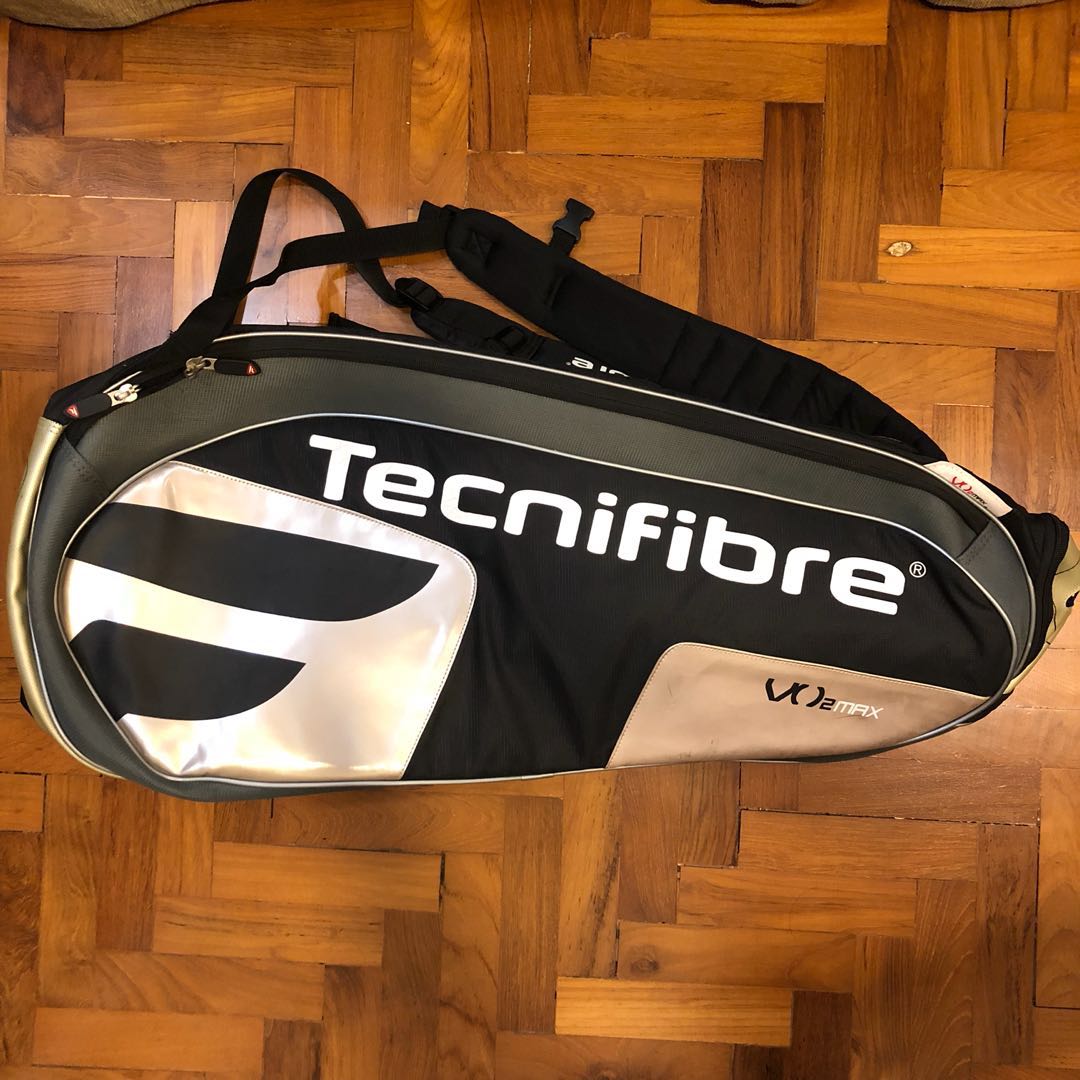 Tecnifibre Racket Bag, Sports Equipment, Sports & Games, Racket & Ball ...