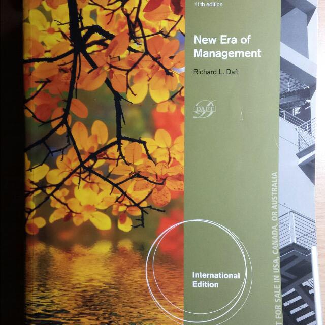 [Textbook] New Era Of Management. 11th Edition, Hobbies & Toys, Books ...