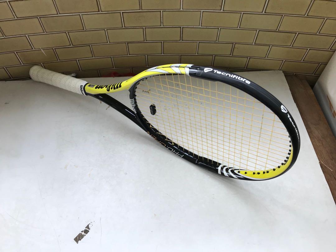 Wilson BLX Pro Open, Sports Equipment, Sports & Games, Racket & Ball ...