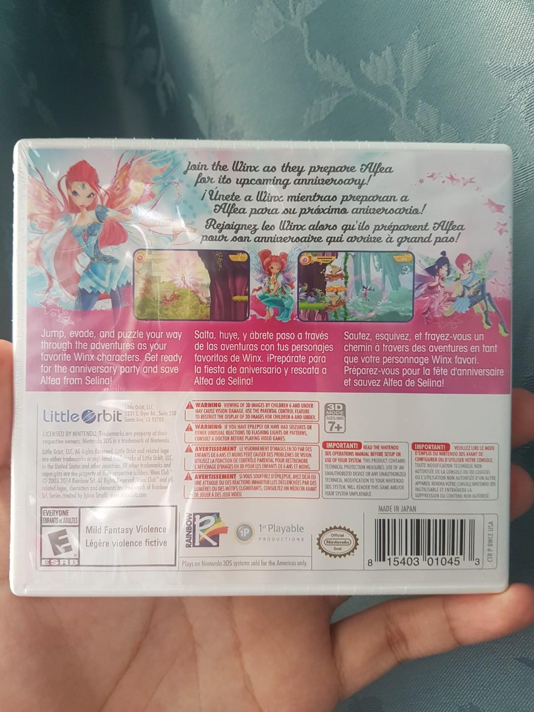 3DS Winx Club Saving Alfea, Hobbies & Toys, Toys & Games on Carousell