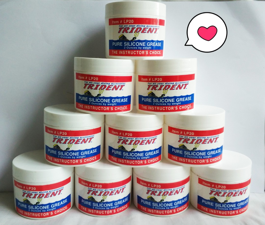 TRIDENT PURE SILICONE GREASE 原裝美國制造 純硅脂, 運動產品, 其他運動配件 - Carousell