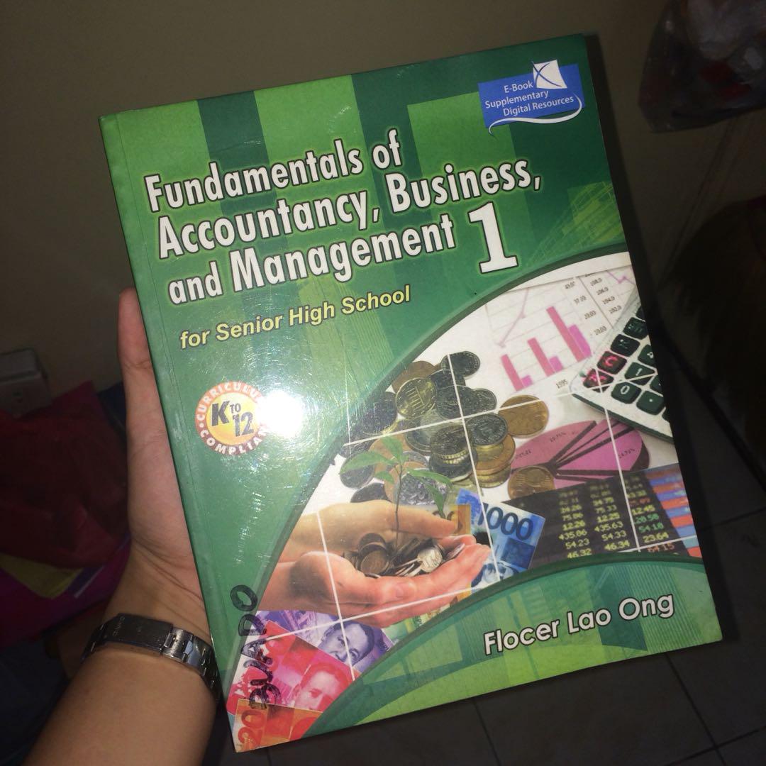 Accountancy and Business Management — Book 1 UST SHS ABM, Hobbies ...