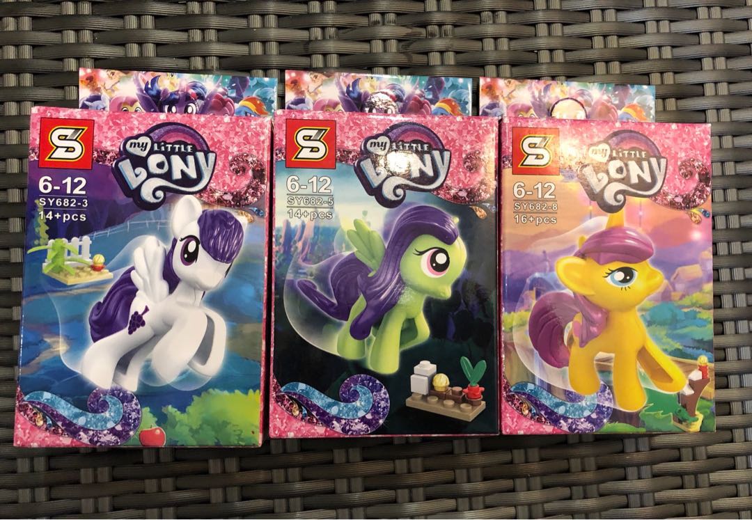 BN Little Pony mini blocks, Babies & Kids, Babies & Kids Fashion on ...