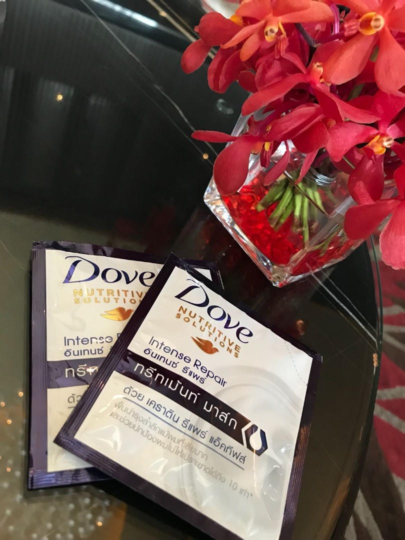 DOVE Hair treatment ( travel set ), Beauty & Personal Care, Hair on ...