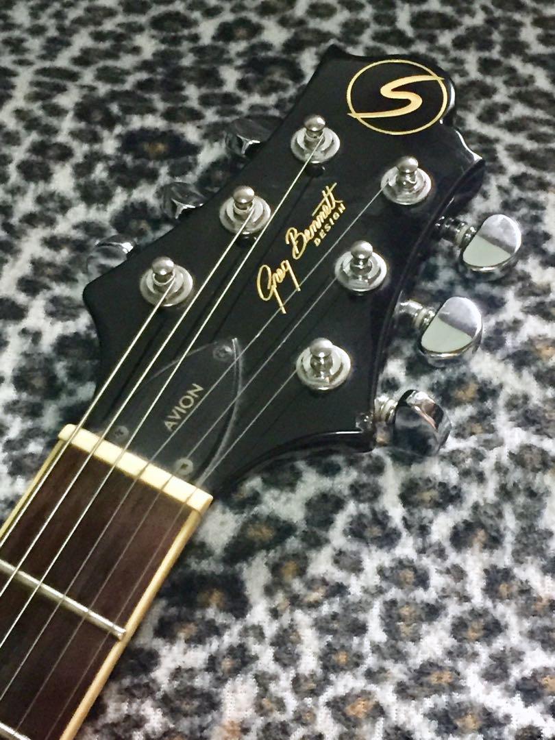 Electric Guitar Samick Greg Bennett Avion AV3, Hobbies & Toys, Music ...