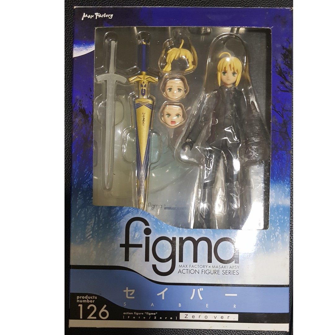 Figma #126 - Saber Zero (Fate/Zero), Hobbies & Toys, Toys & Games on ...
