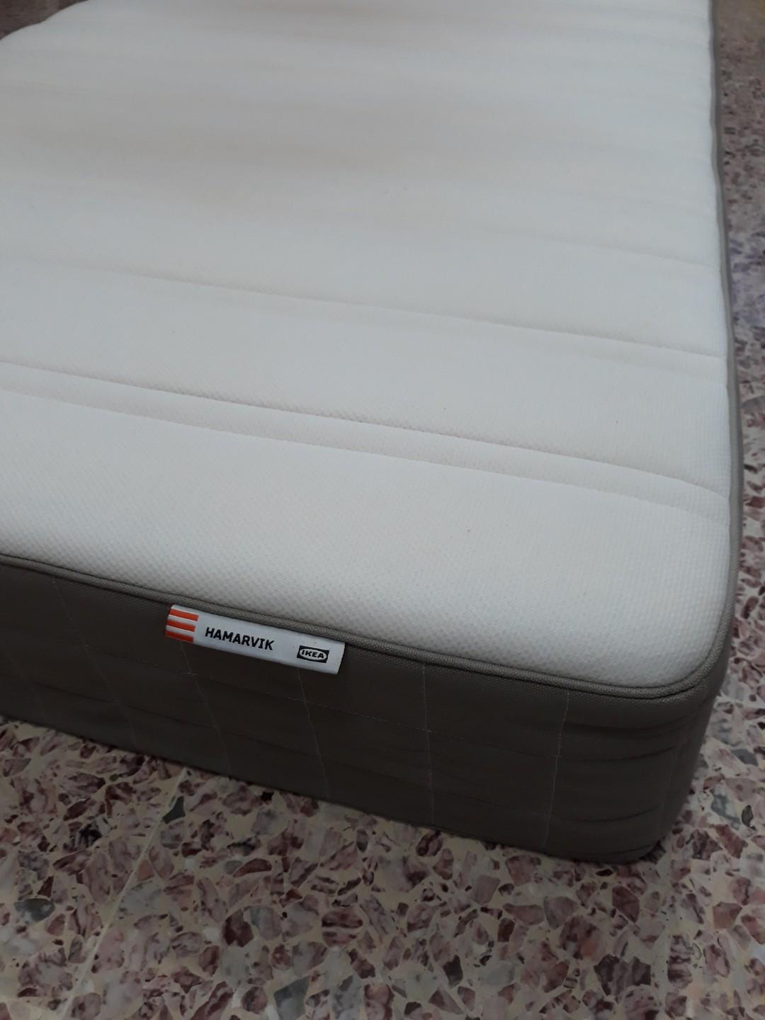 IKEA Hamarvik Mattress, Furniture & Home Living, Furniture, Bed Frames ...