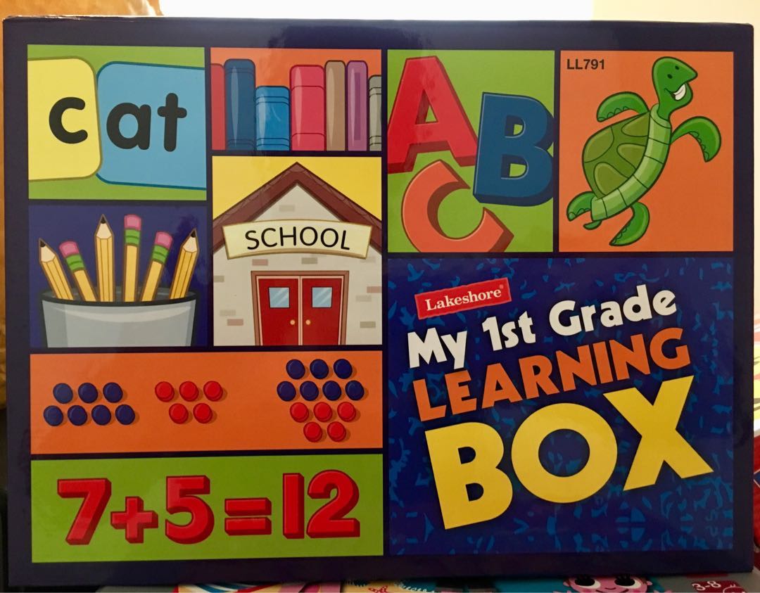 Lakeshore My First Grade Learning Box, Hobbies & Toys, Toys & Games on ...