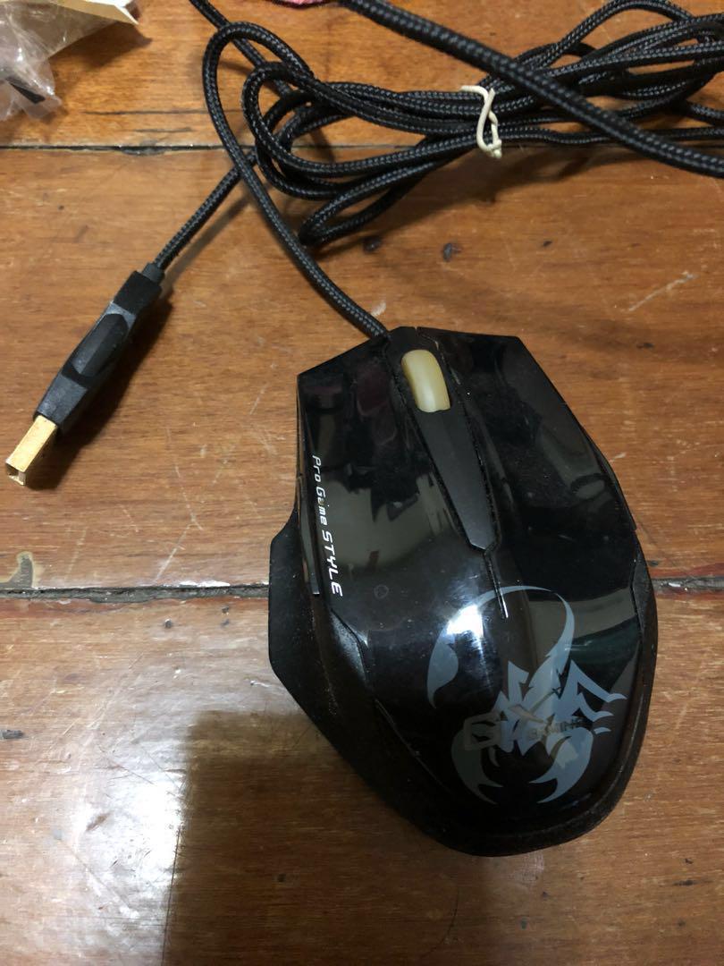 maurus m genius pro game style gaming mouse, Computers & Tech, Parts ...