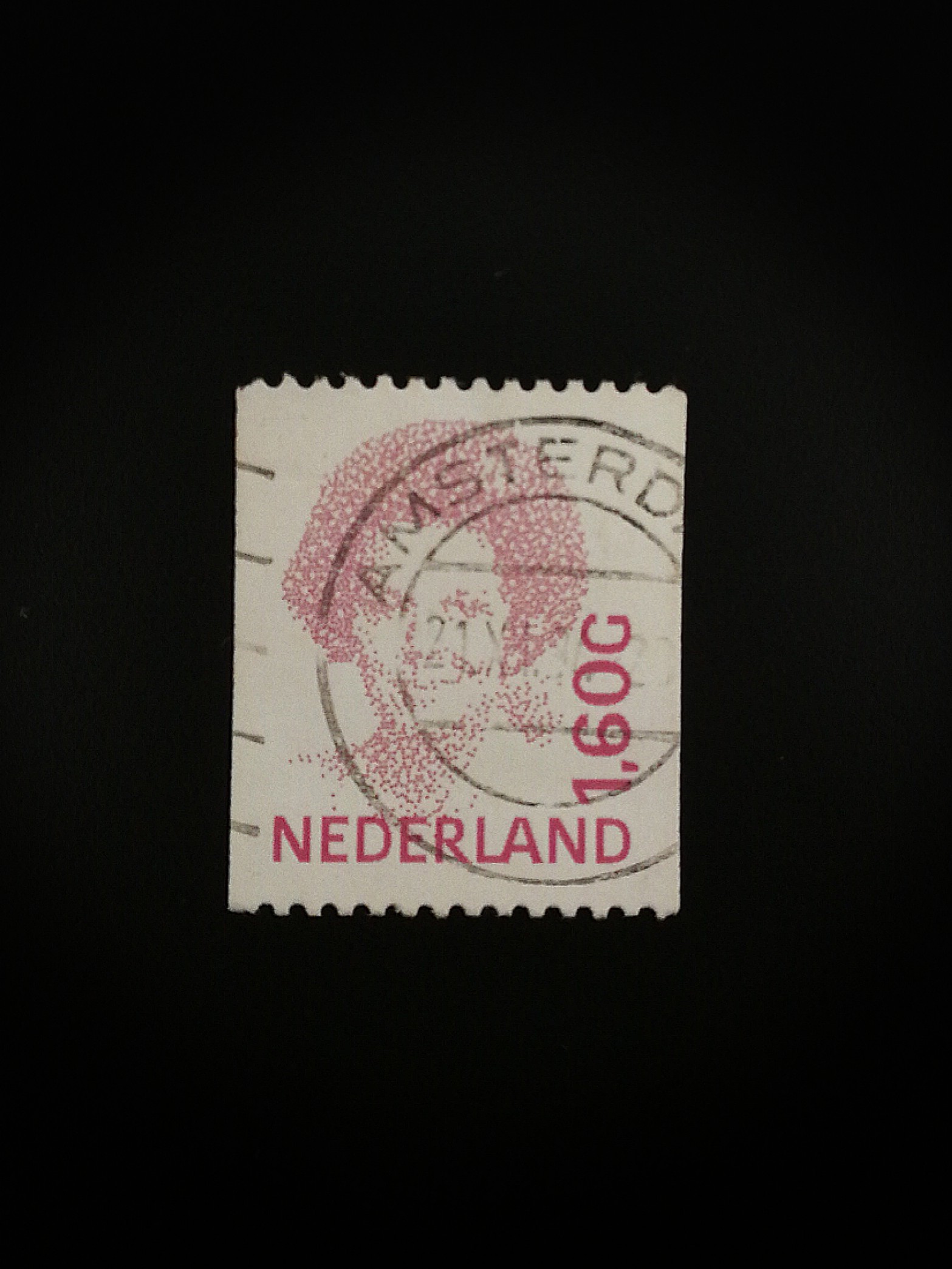 Netherlands Postage Stamp 1,60G, Hobbies & Toys, Memorabilia ...