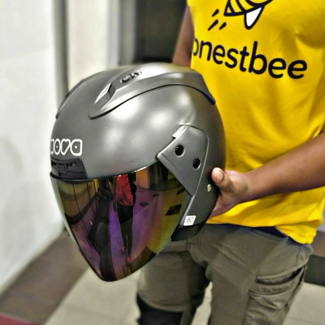 Nova Helmet, Motorcycles, Motorcycle Apparel on Carousell