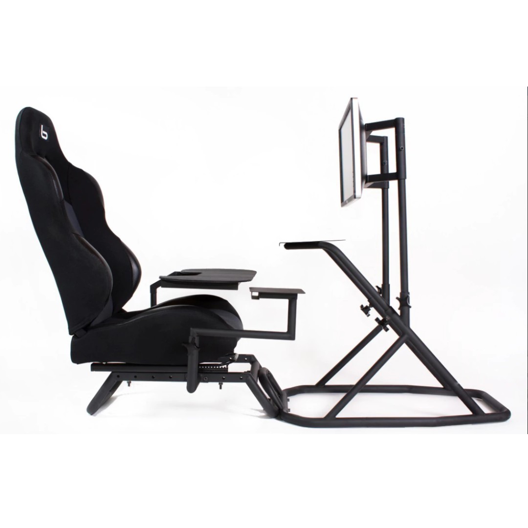 obutto ozone gaming cockpit (Black) car racing seat, Video Gaming ...