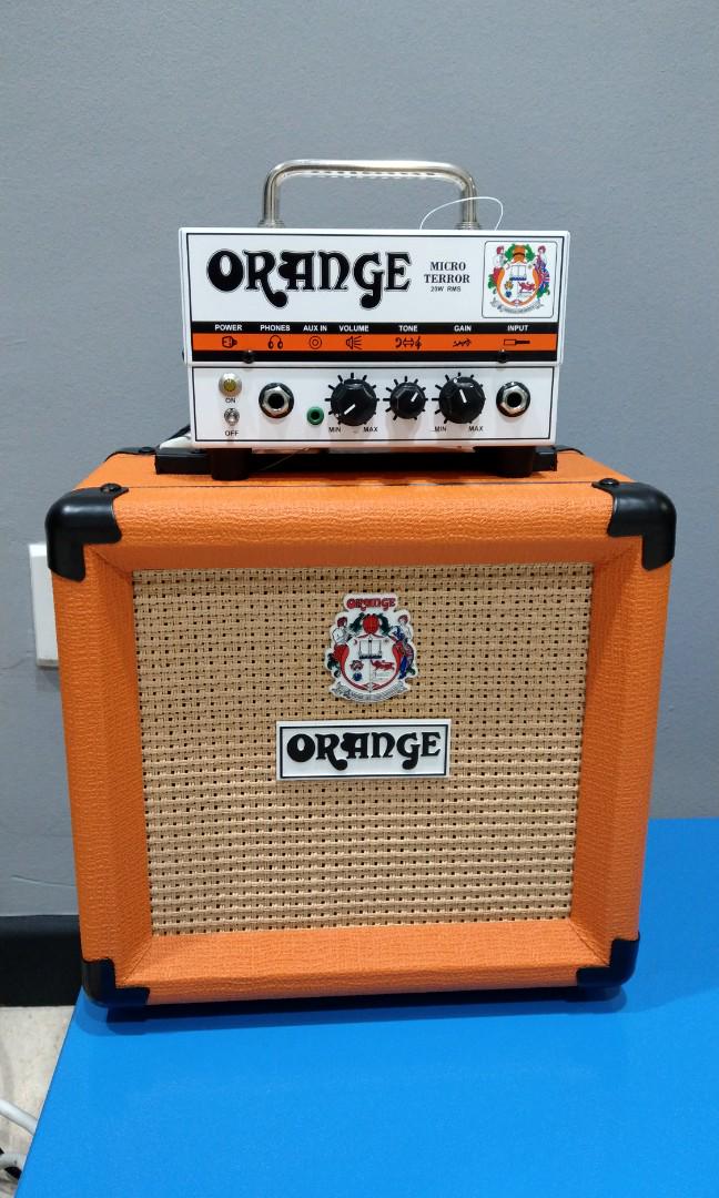 Orange Micro Terror half stack amp, Hobbies & Toys, Music & Media, Music Accessories on Carousell