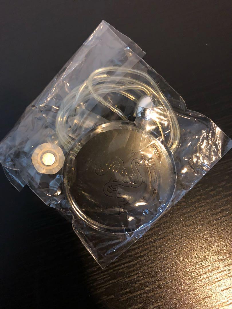 Razer Light Up Necklace [RARE ITEM], Video Gaming, Gaming Accessories ...