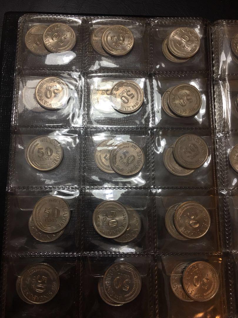 Singapore 50 cents coin - fish series 1967-1984 (18 coins), Hobbies ...