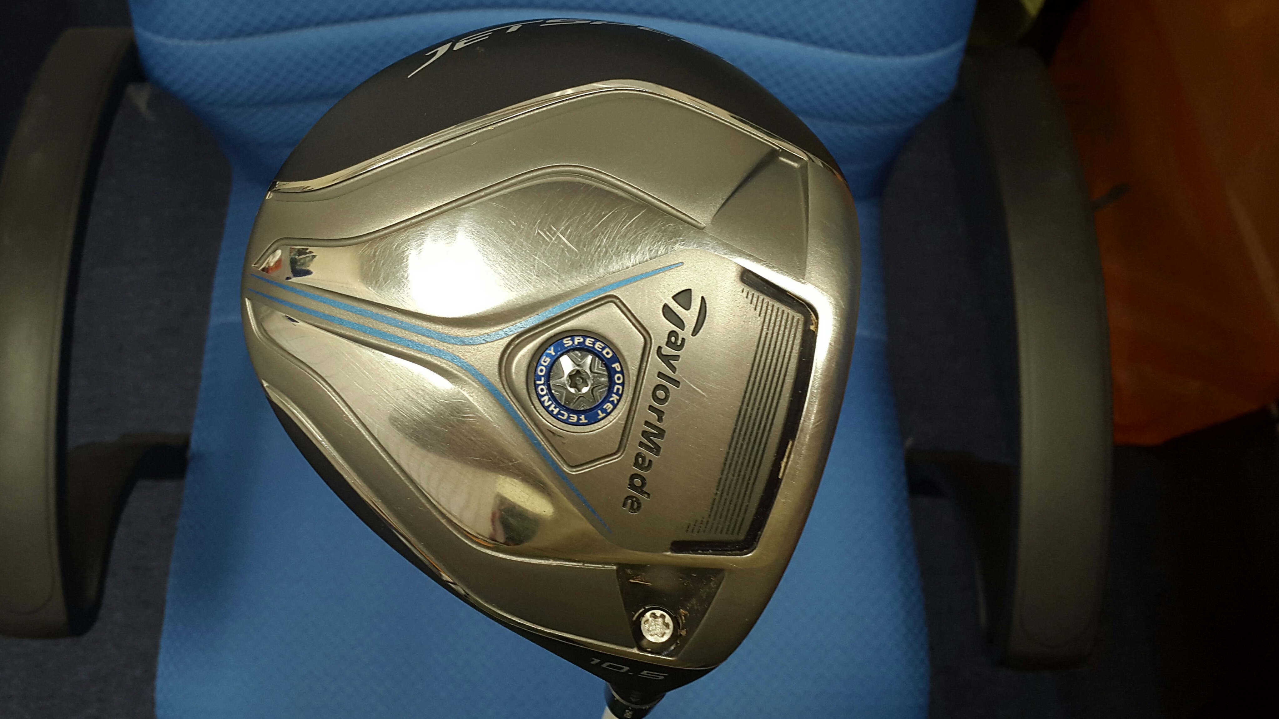 Taylormade Jetspeed Driver with aftermarket shaft, Sports Equipment ...