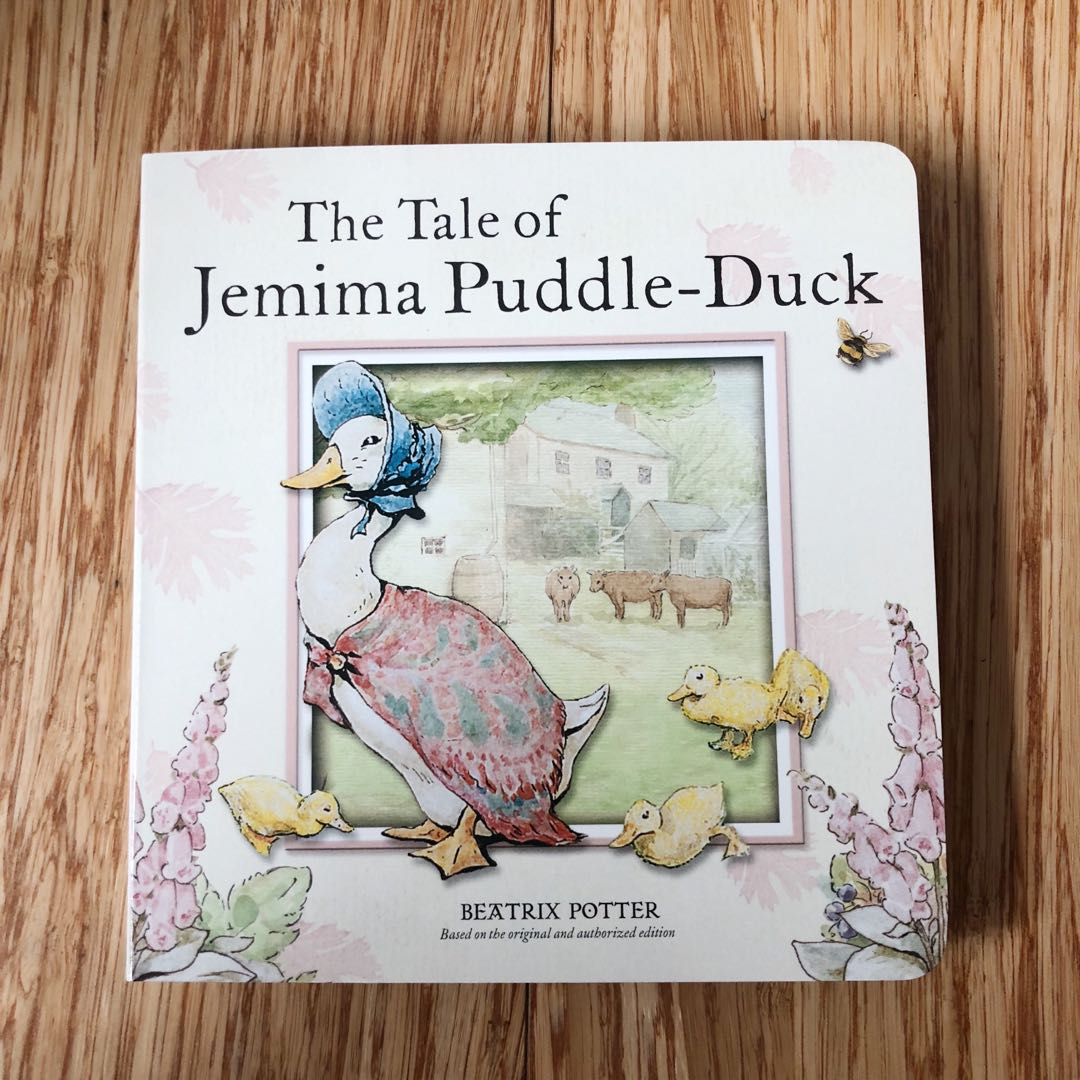 The tale of Jemima Puddle-Duck Board Book, Hobbies & Toys, Books ...