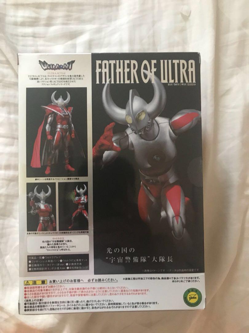 全新未開封Ultra Act Father of Ultra 超人之父, 興趣及遊戲, 玩具 & 遊戲類 - Carousell