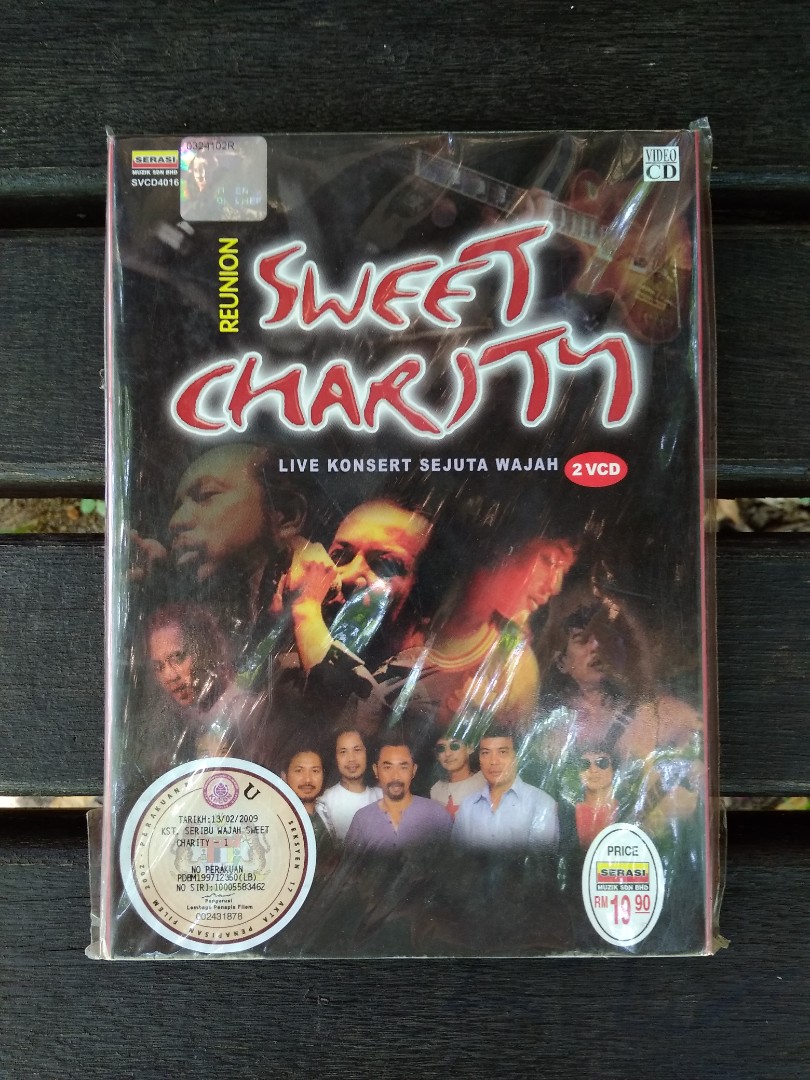 VCD Sweet Charity Live Konsert Sejuta Wajah, Hobbies & Toys, Music & Media, CDs & DVDs on Carousell
