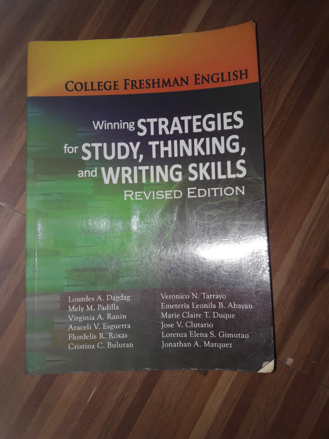 Winning Strategies for Study, Thinking and Writing Skills, Hobbies ...