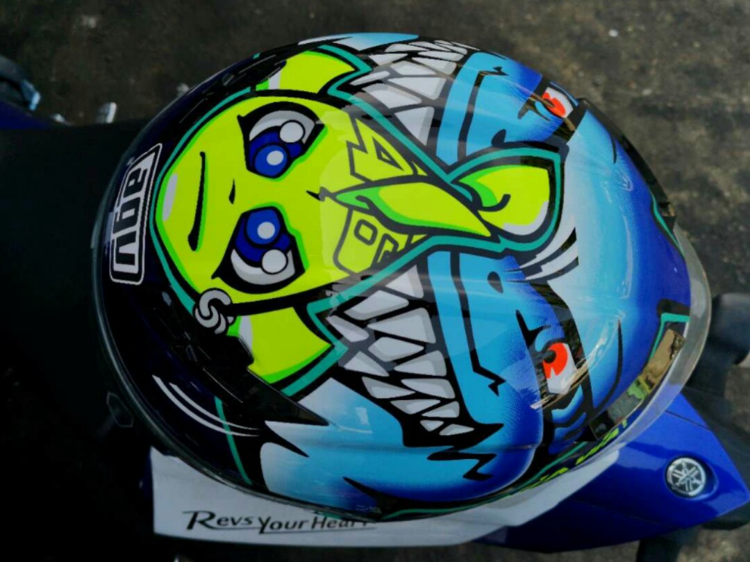 AGV Pista Shark - Copy Original, Motorcycles, Motorcycle Apparel on ...