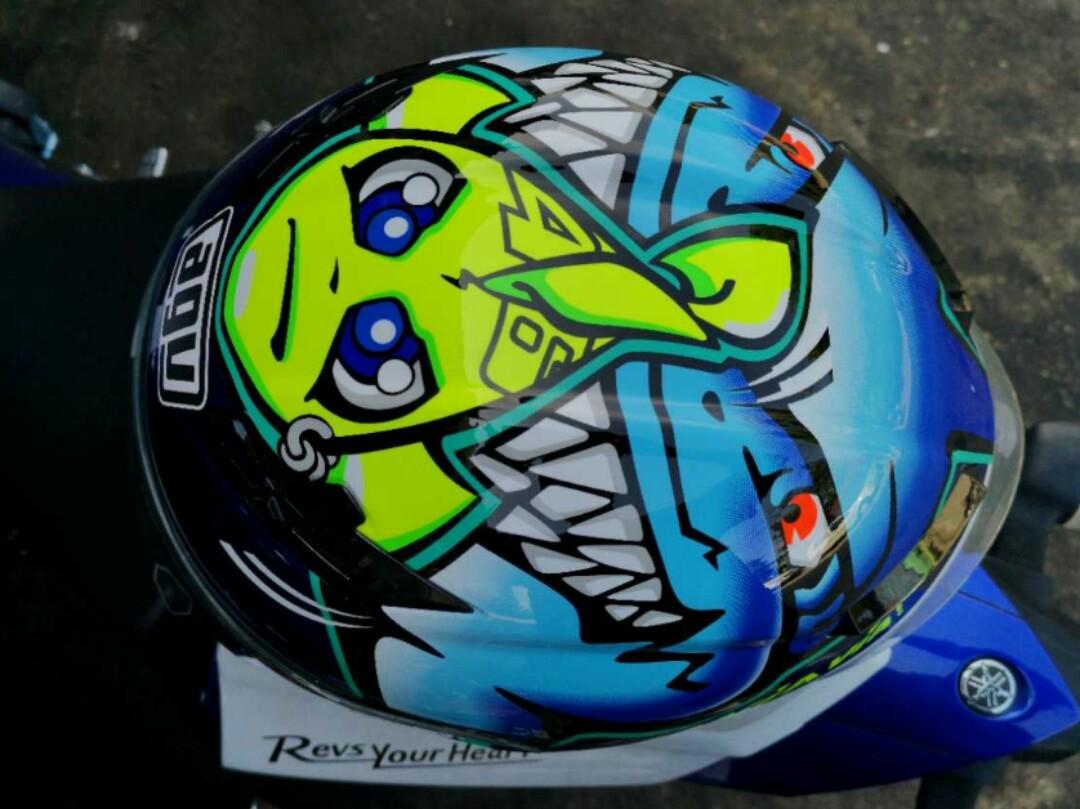 AGV Pista Shark - Copy Original, Motorcycles, Motorcycle Apparel on ...