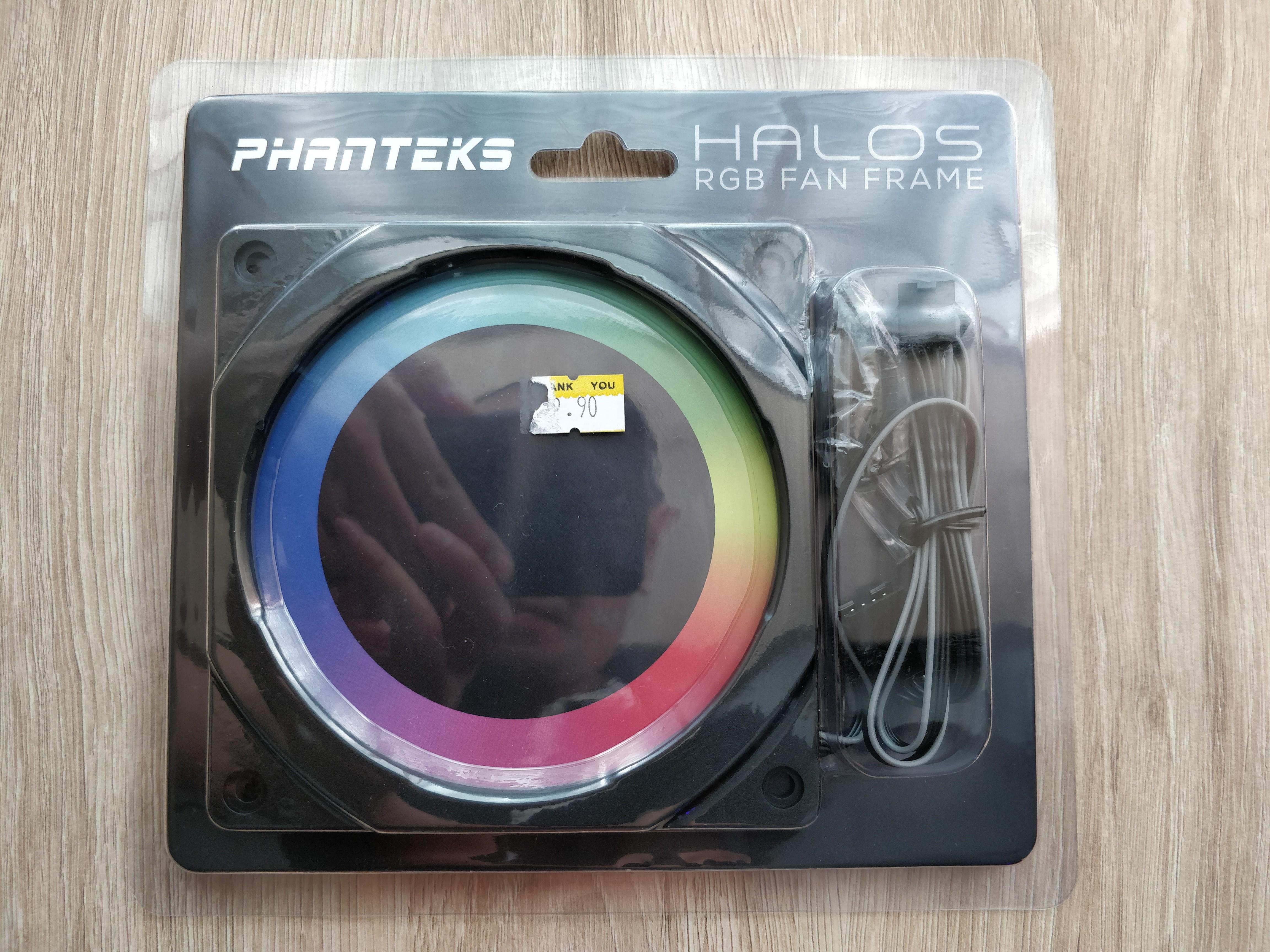 Brand new Phanteks Halos RGB fan frame 120mm, Electronics, Computer ...