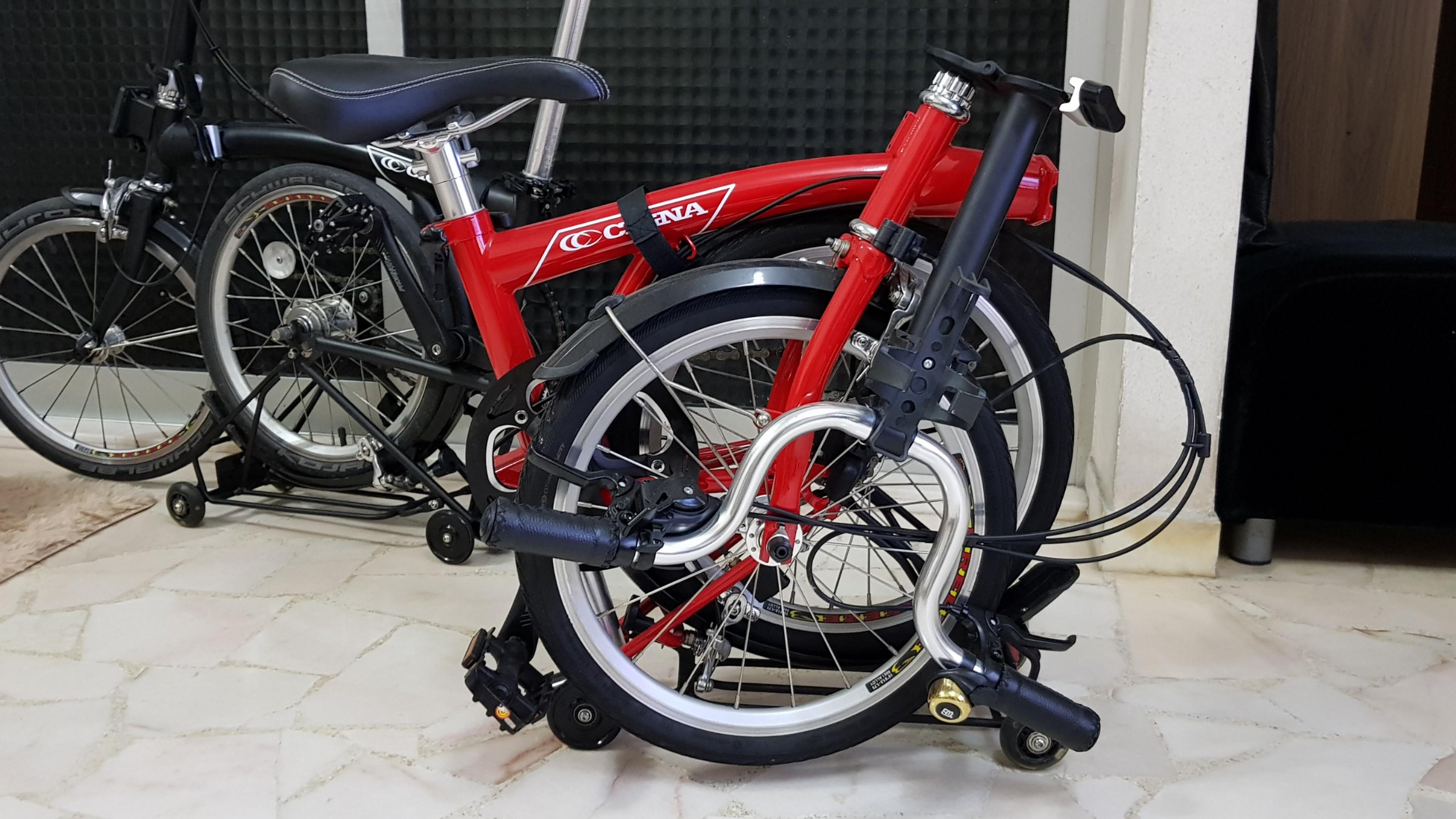 Cigna Foldable Bike (like Brompton), Sports Equipment, Bicycles & Parts ...