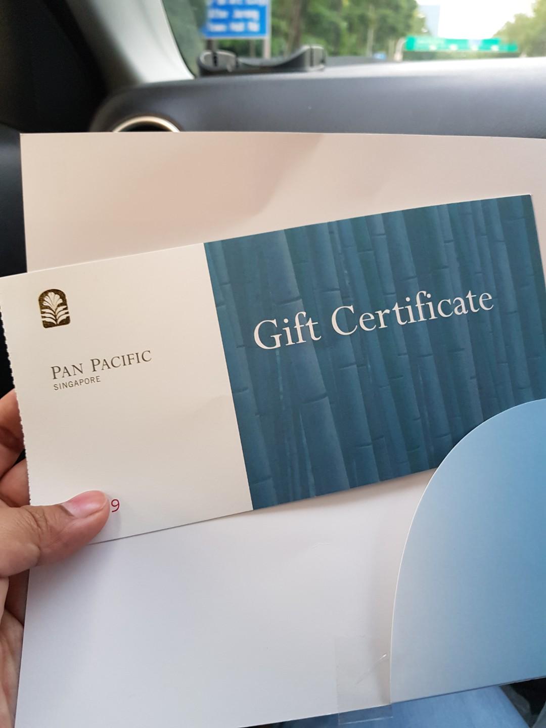 Dining voucher at Edge Pan Pacific, Tickets & Vouchers, Vouchers on ...