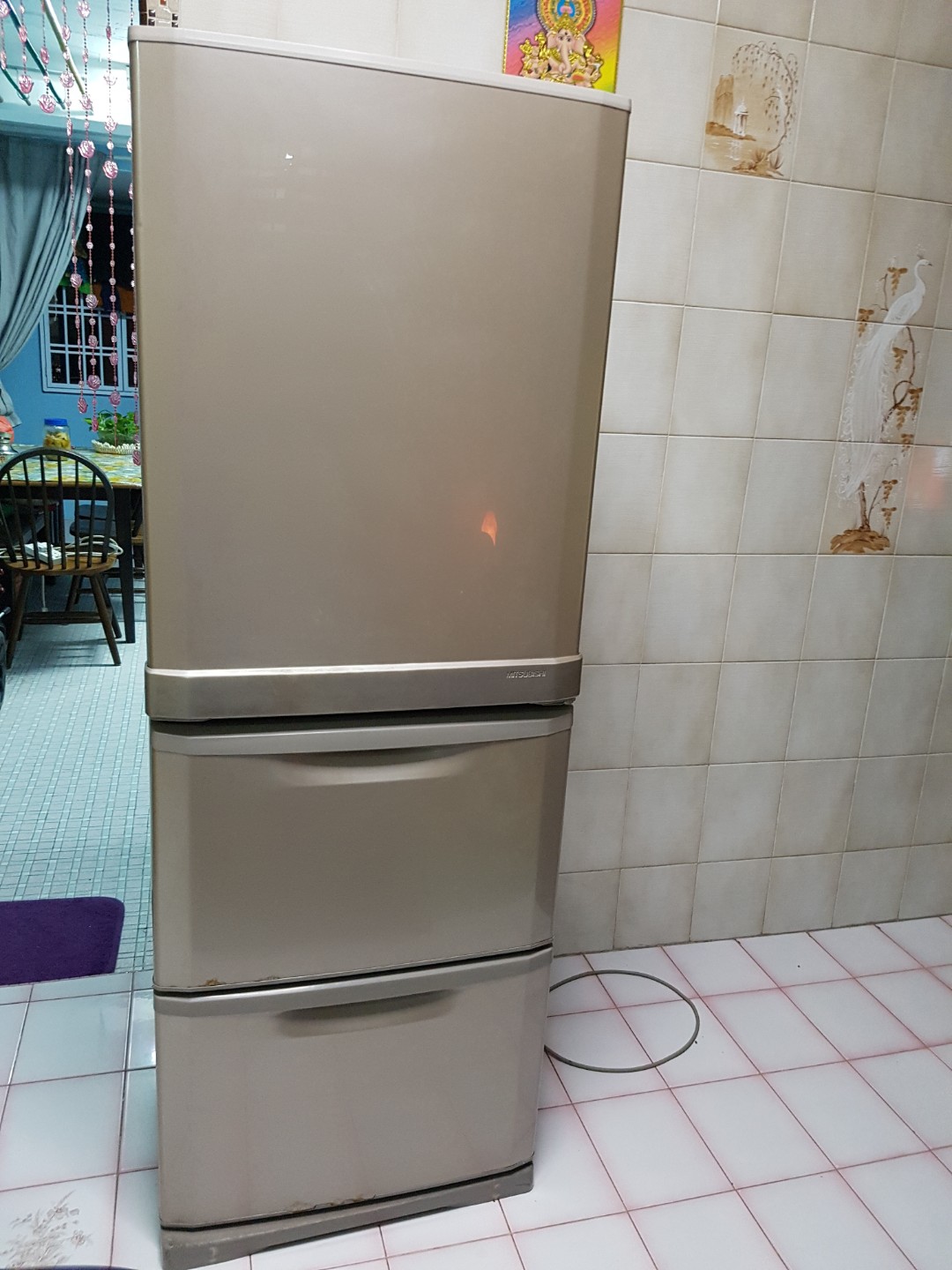 Fridge Mitsubishi MR-CU41U, TV & Home Appliances, Kitchen Appliances ...