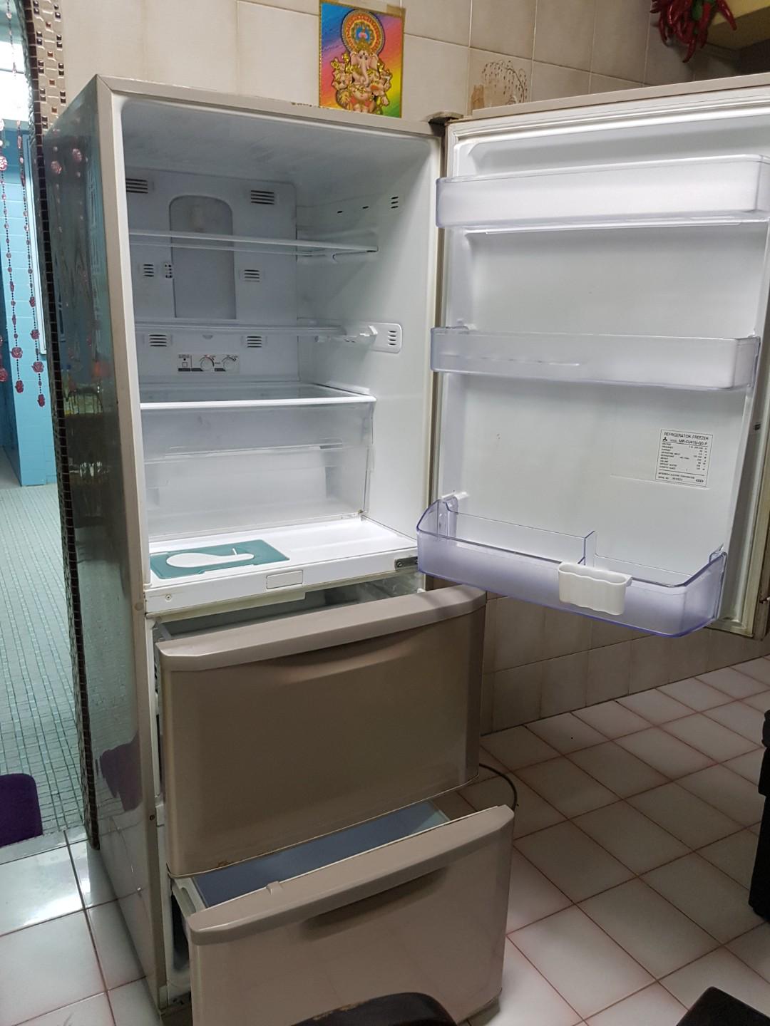 Fridge Mitsubishi MR-CU41U, TV & Home Appliances, Kitchen Appliances ...