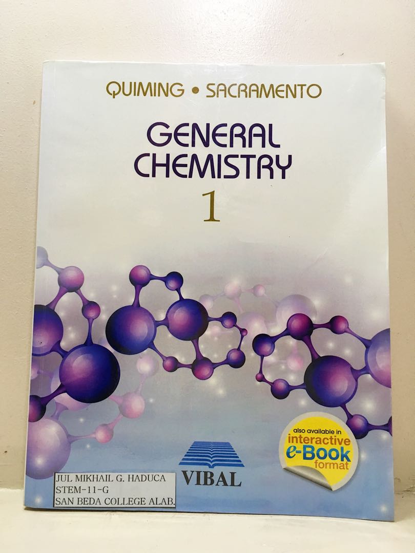 General Chemistry 1 (Science) Book, Hobbies & Toys, Books & Magazines ...