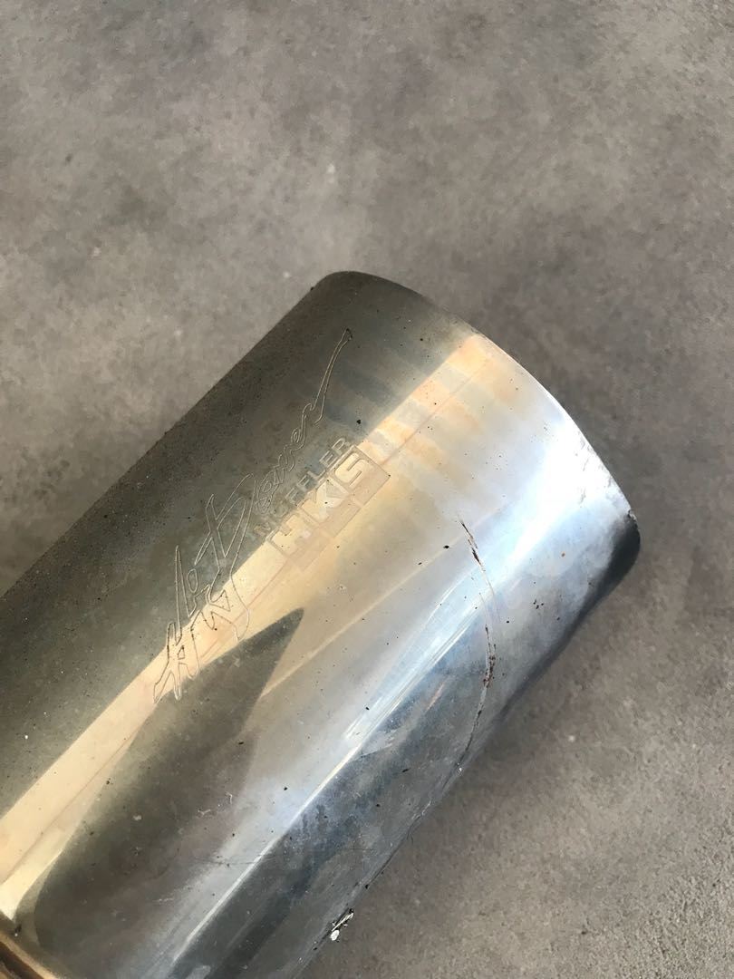 HKS muffler for Civic fd1, Car Accessories, Accessories on Carousell