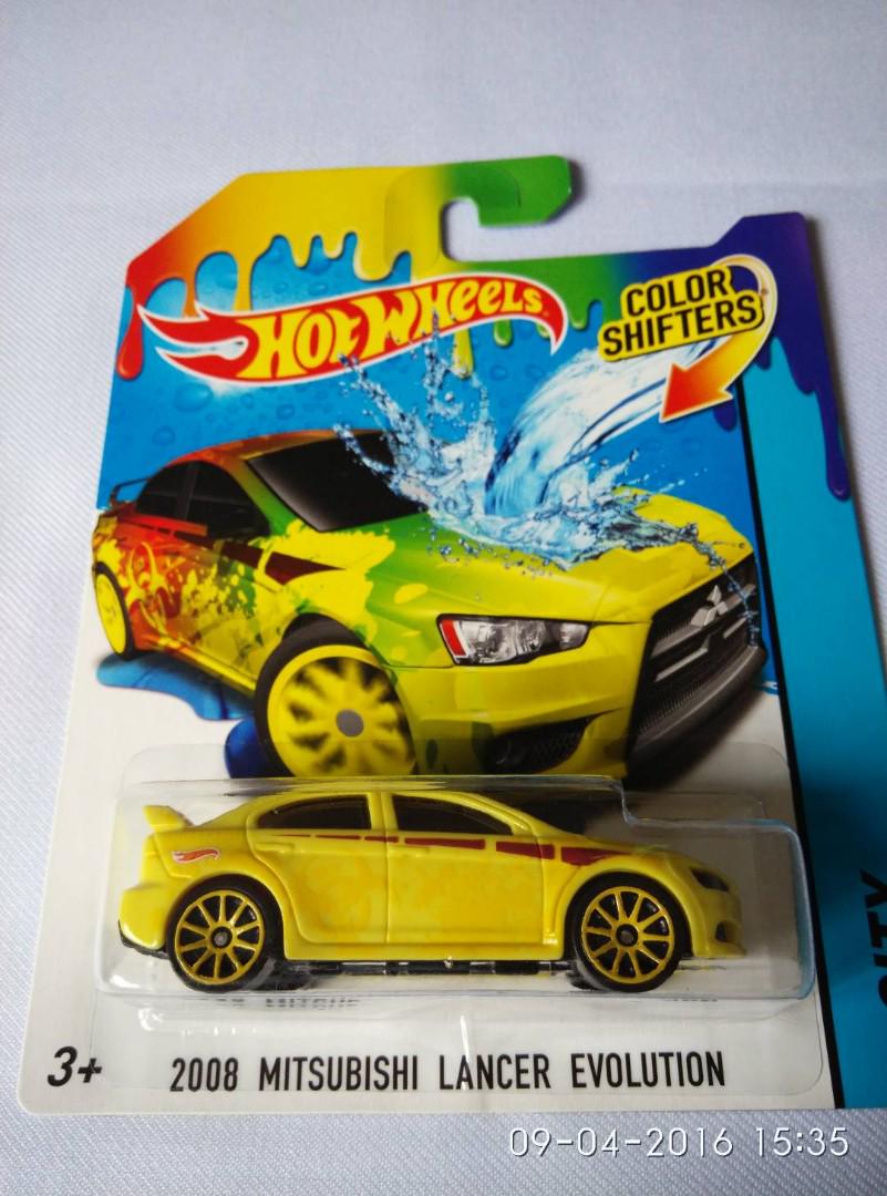 Hotwheels Mitsubishi Lancer Evolution, Hobbies & Toys, Collectibles ...