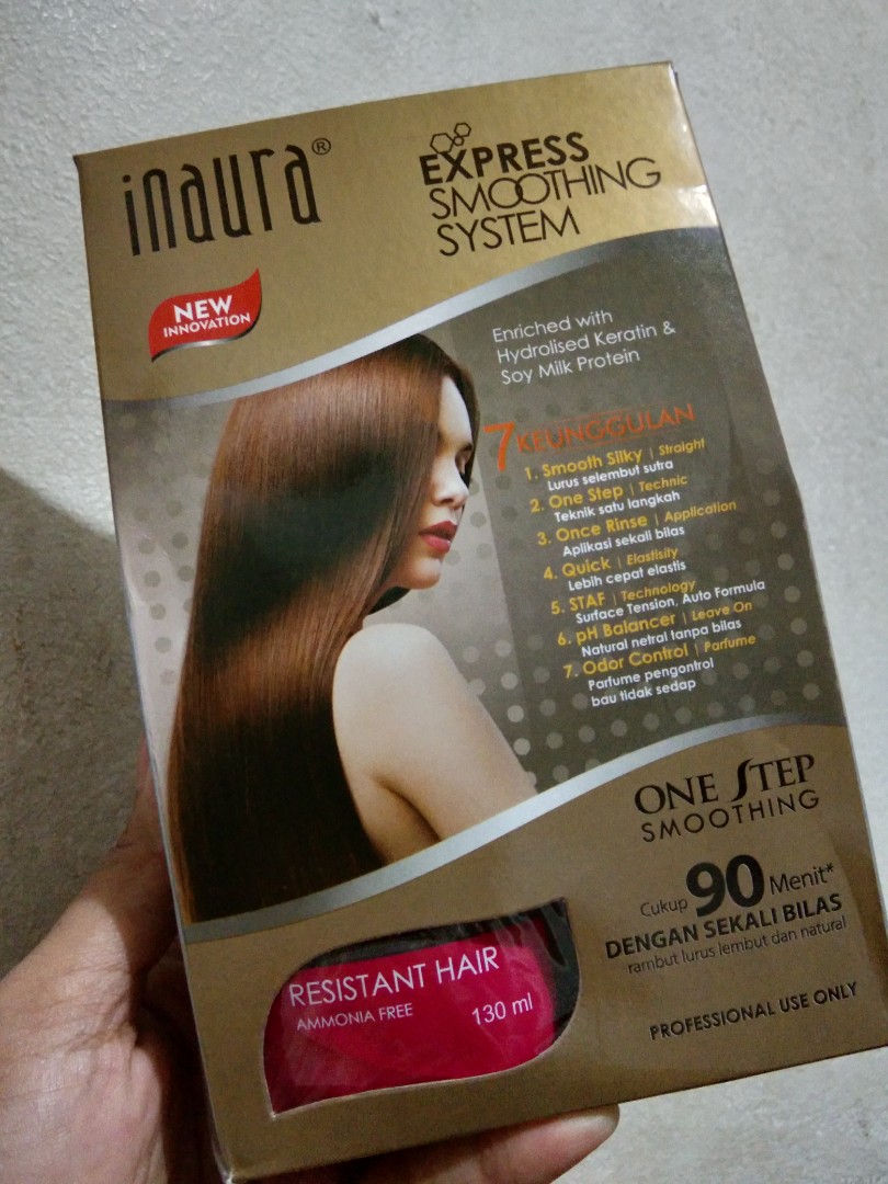 Inaura Express Smoothing System, Kesehatan & Kecantikan, Perawatan ...