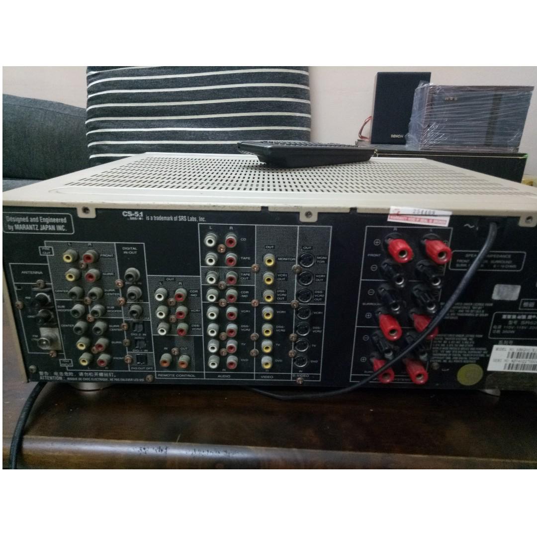 Marantz AV Surround Receiver SR-6200 Amplifier, Audio, Soundbars, Speakers & Amplifiers on Carousell
